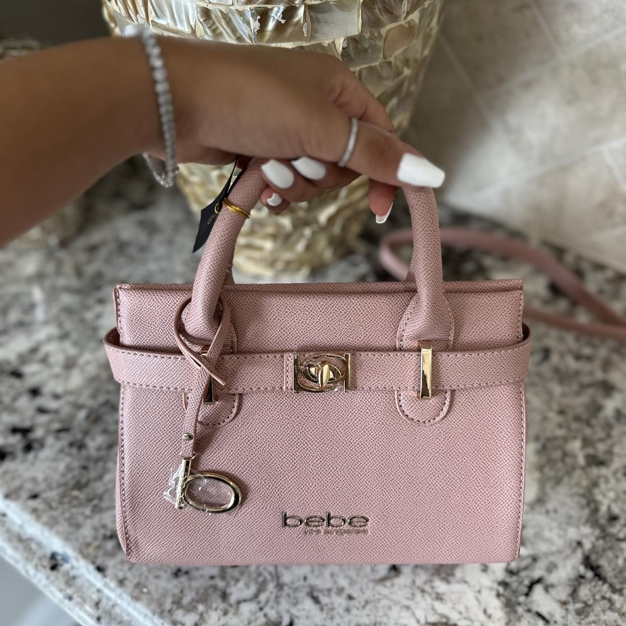 Bebe Blush Pink Small Satchel #Bebe #Pink #Satchel... - Depop