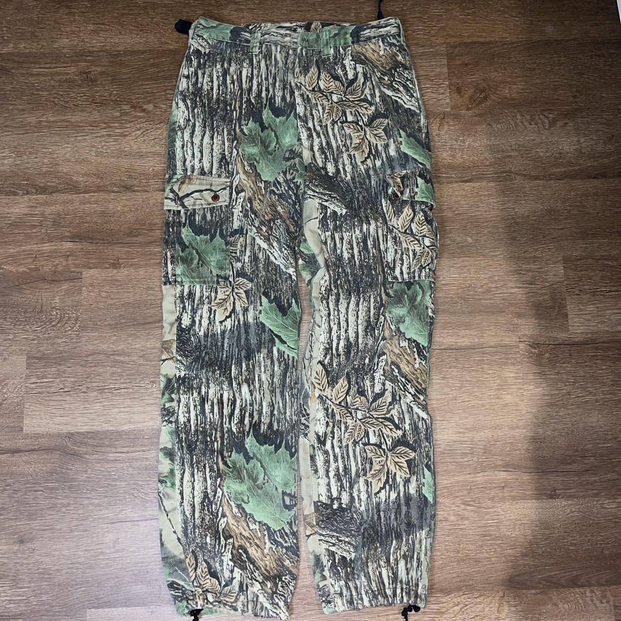 Vintage 90s Woolrich Camo Cargo Pants Like new... - Depop