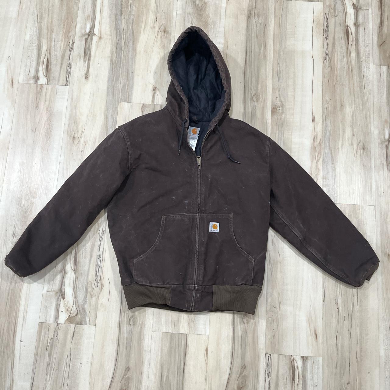 Carhartt Jacket - Dark Brown WJ130 DKB Excellent... - Depop