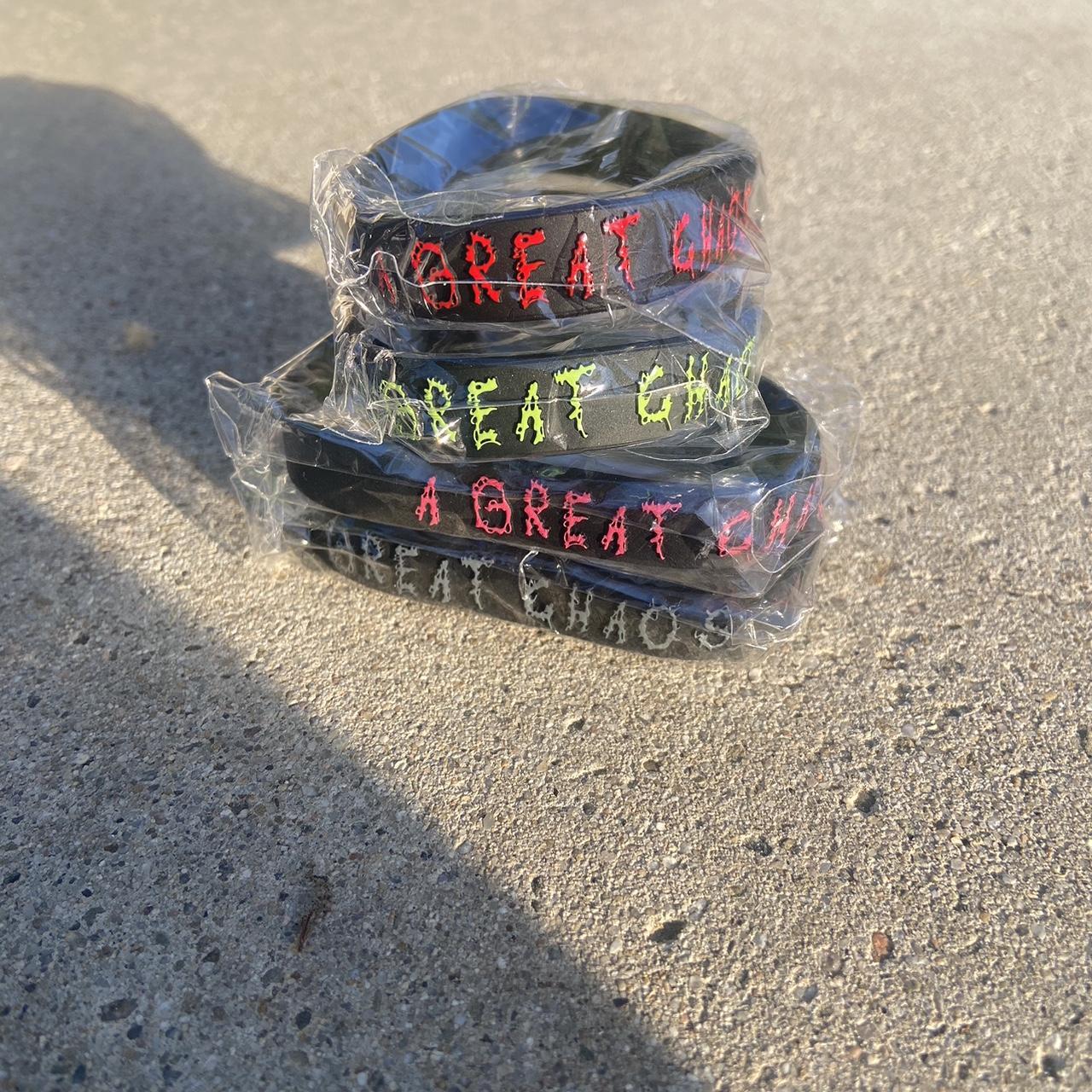 Ken Carson Chaos Tour Wristband ⚠️DO NOT BUY THIS... - Depop