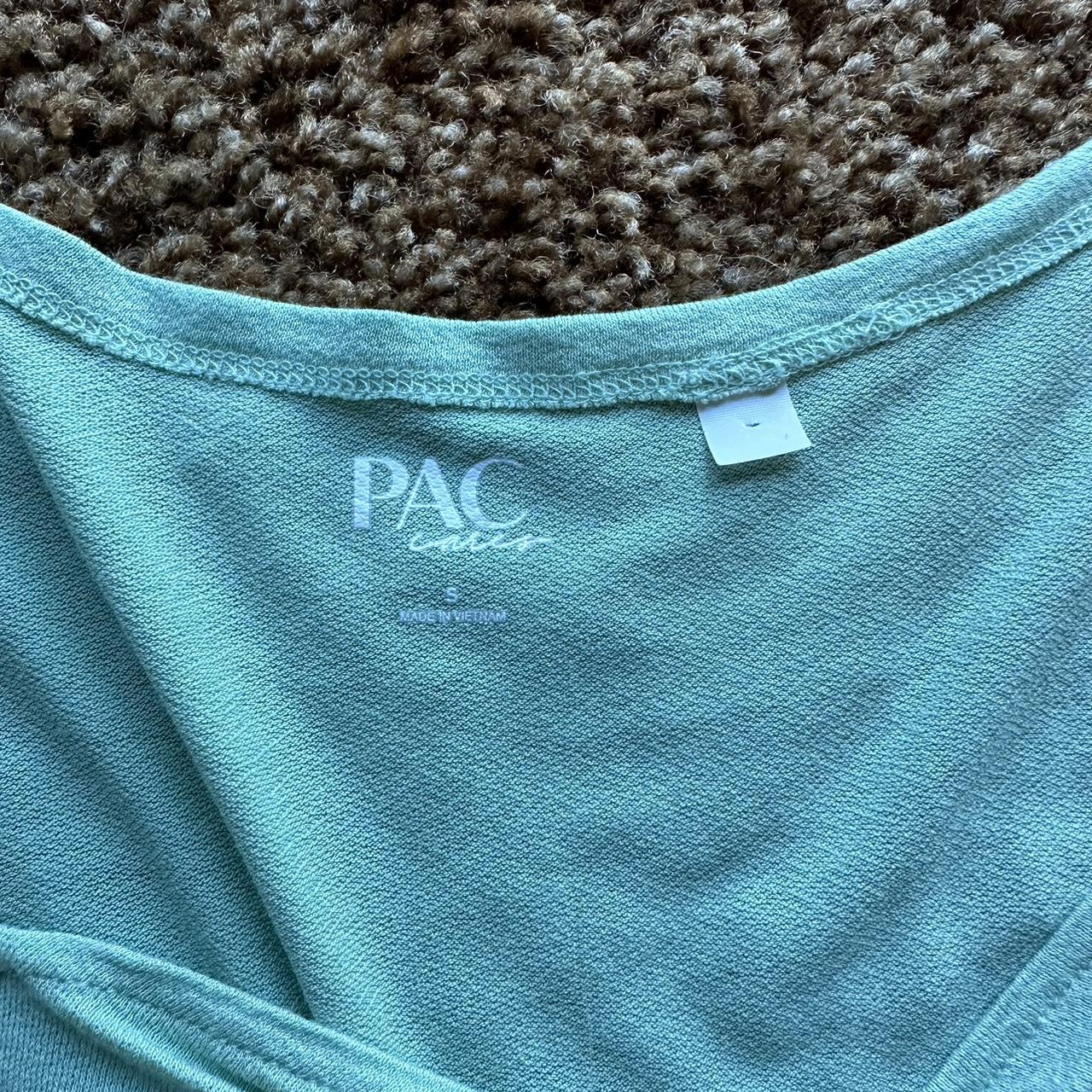 Cute pacsun crop top mint green color size... - Depop