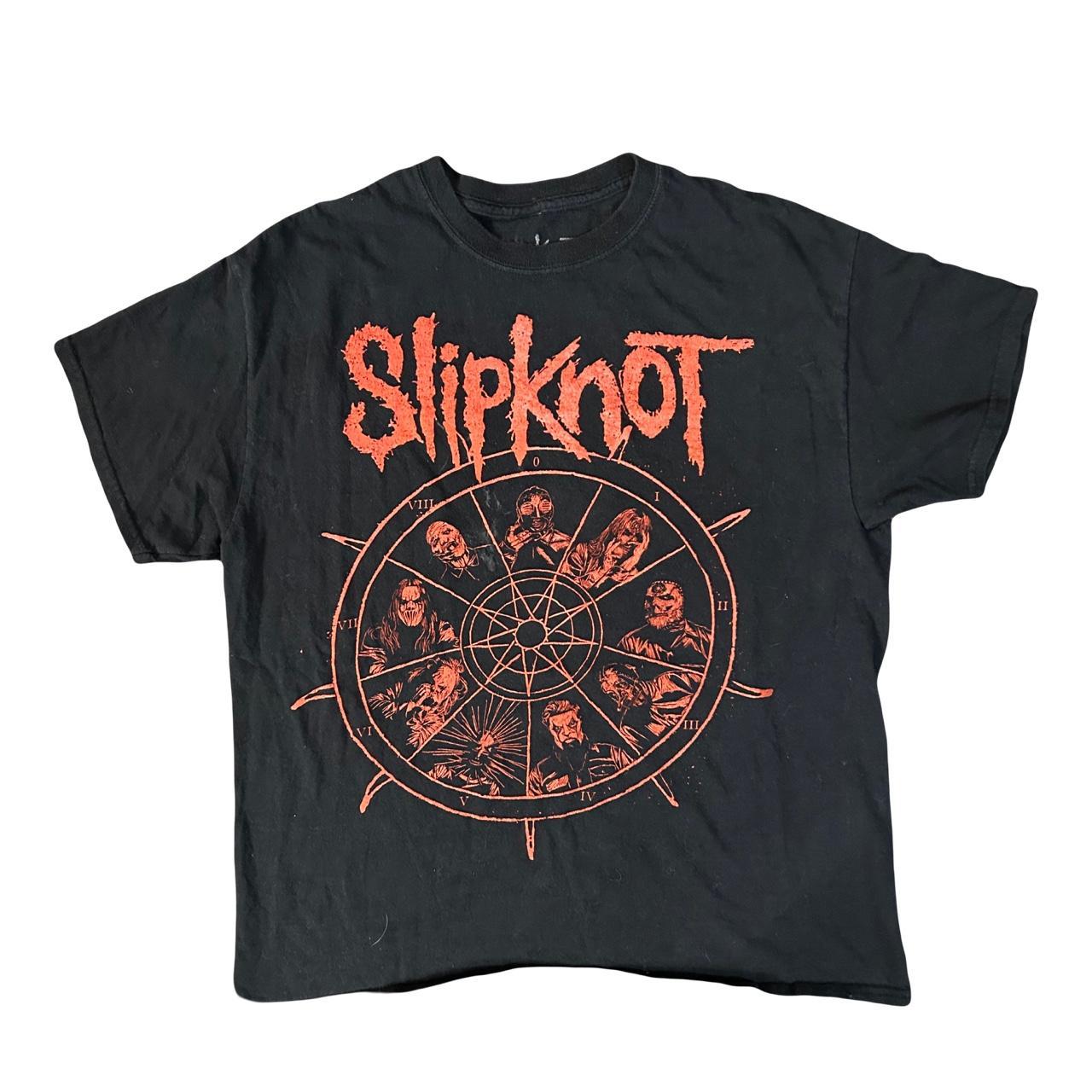 SLIPKNOT graphic Tee Size Large(22x26.5in) Great... - Depop