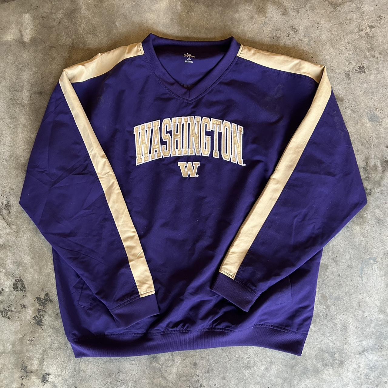 UW Huskies Windbreaker Perfect condition... - Depop
