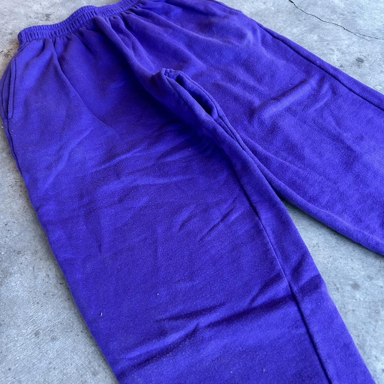 Vintage Purple Sweatpants Women’s Large (22x23)... - Depop