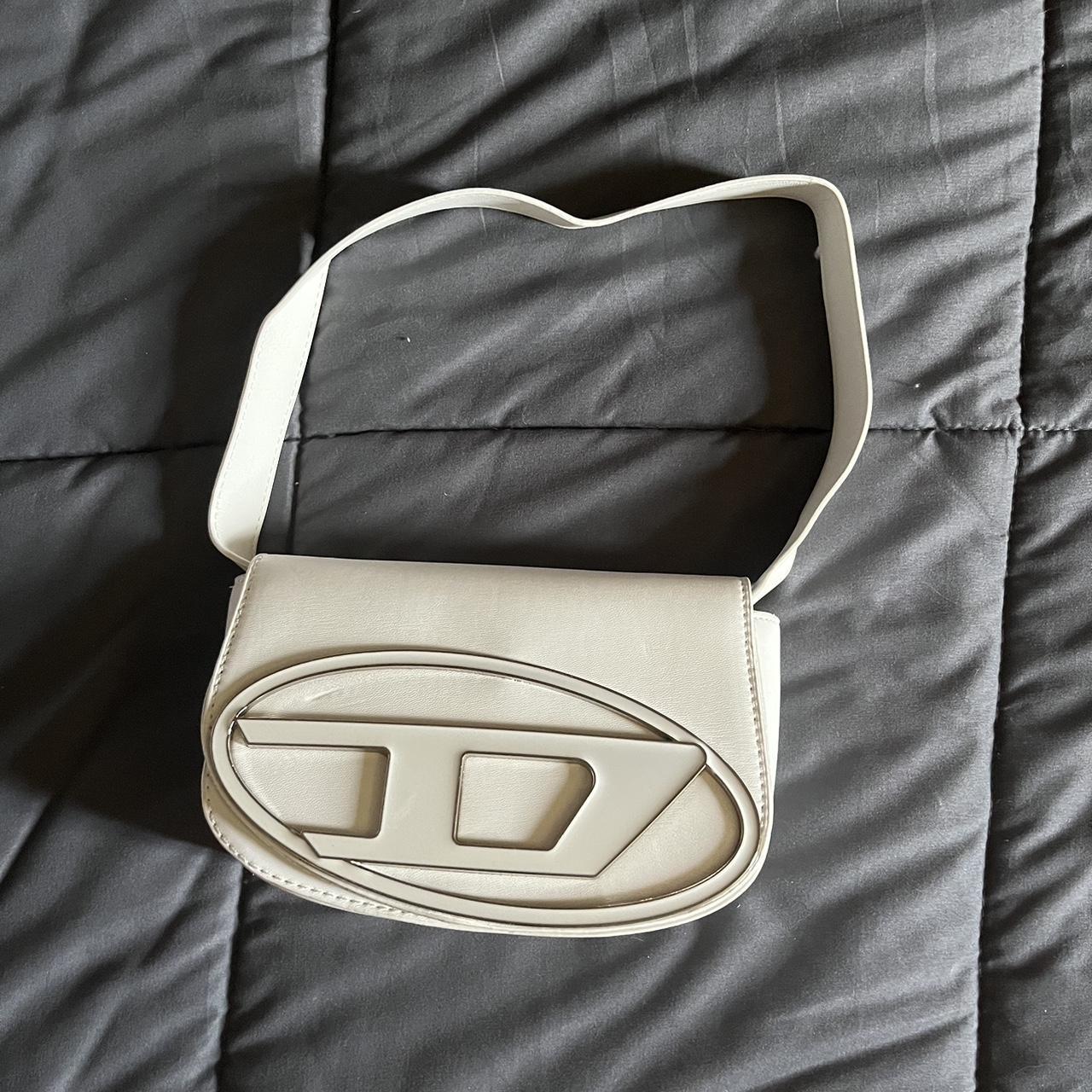 Diesel bag White diesel womens shoulder bag New 180 OBO - Depop