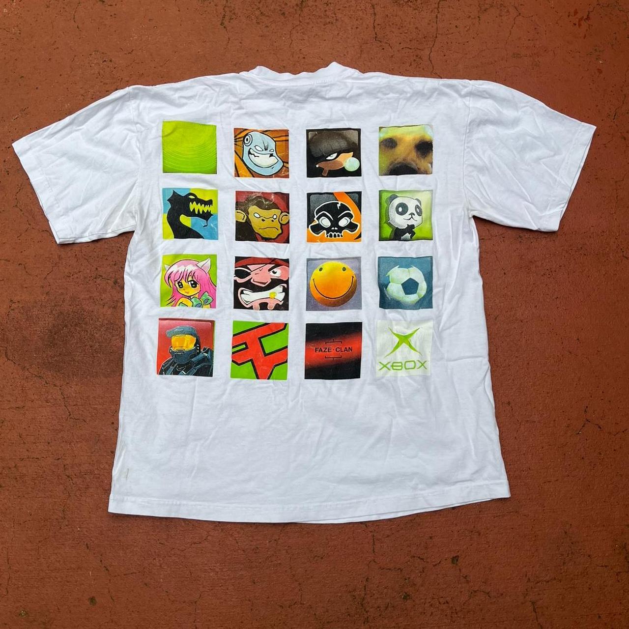 Vintage faze Xbox 360 avatar collab L white... | Depop