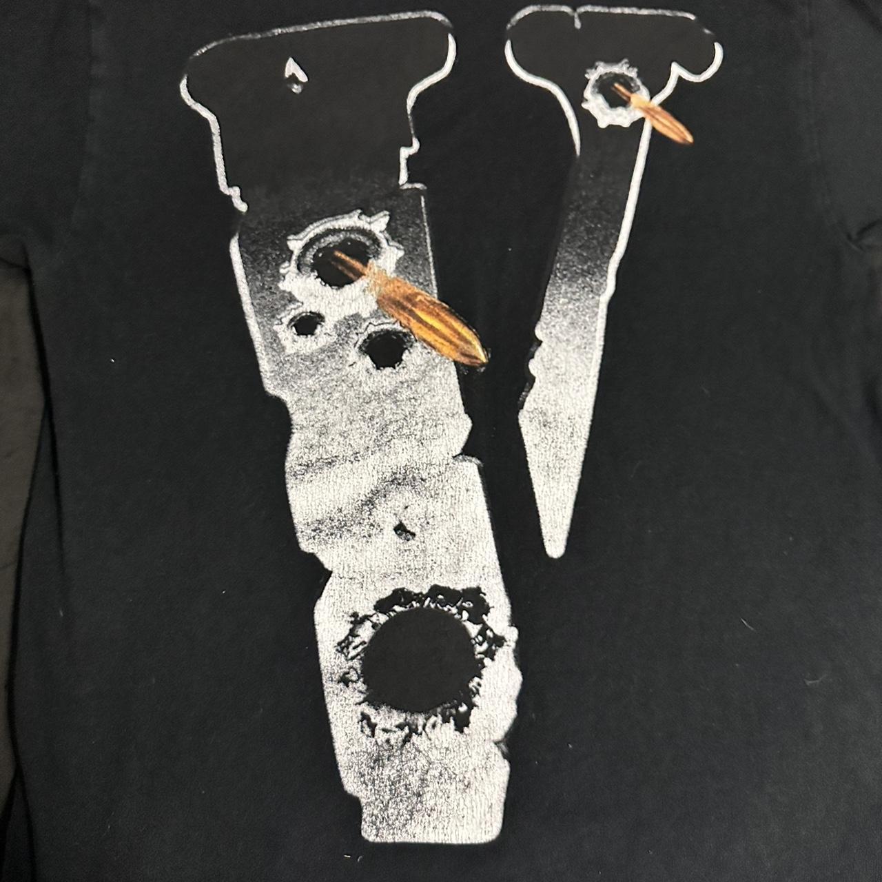 Pop Smoke x Vlone Hawk Em' Tee(Size Medium) - Depop