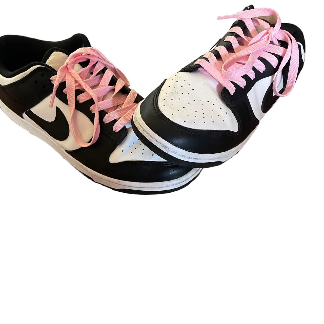 panda dunks - will come w both pink and black... - Depop