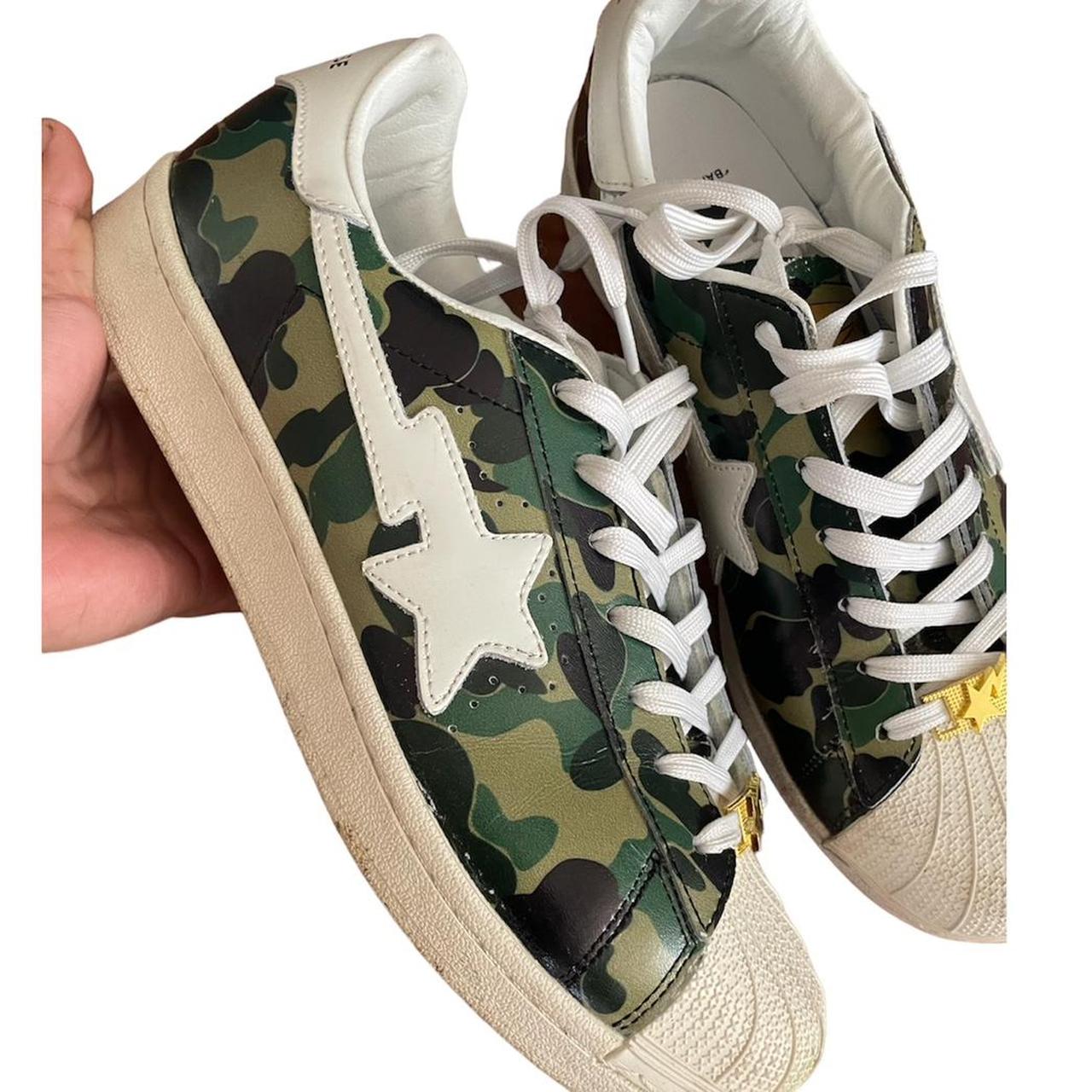 bape goose 💀 lil used but in good condition camo... - Depop