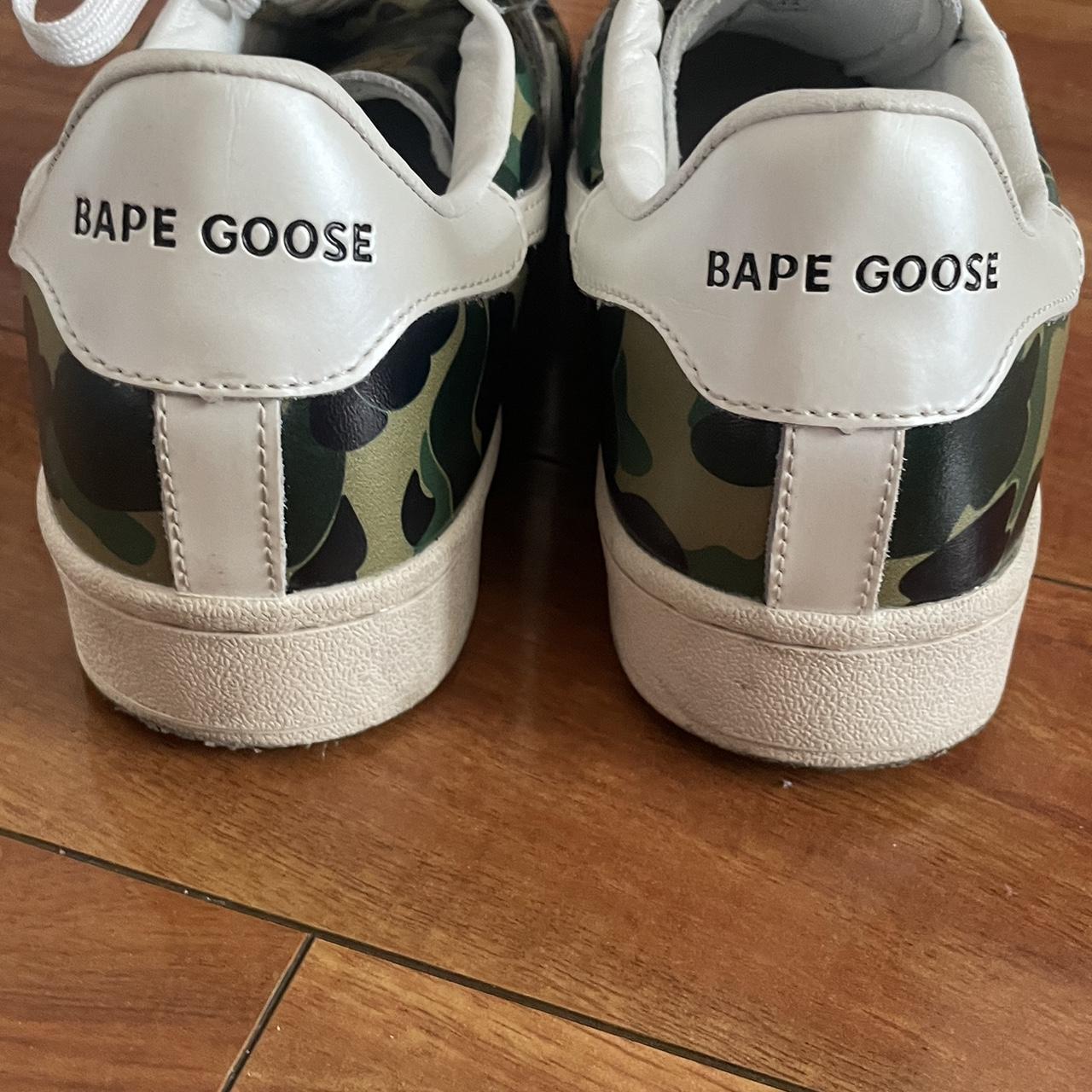 bape goose 💀 lil used but in good condition camo... - Depop