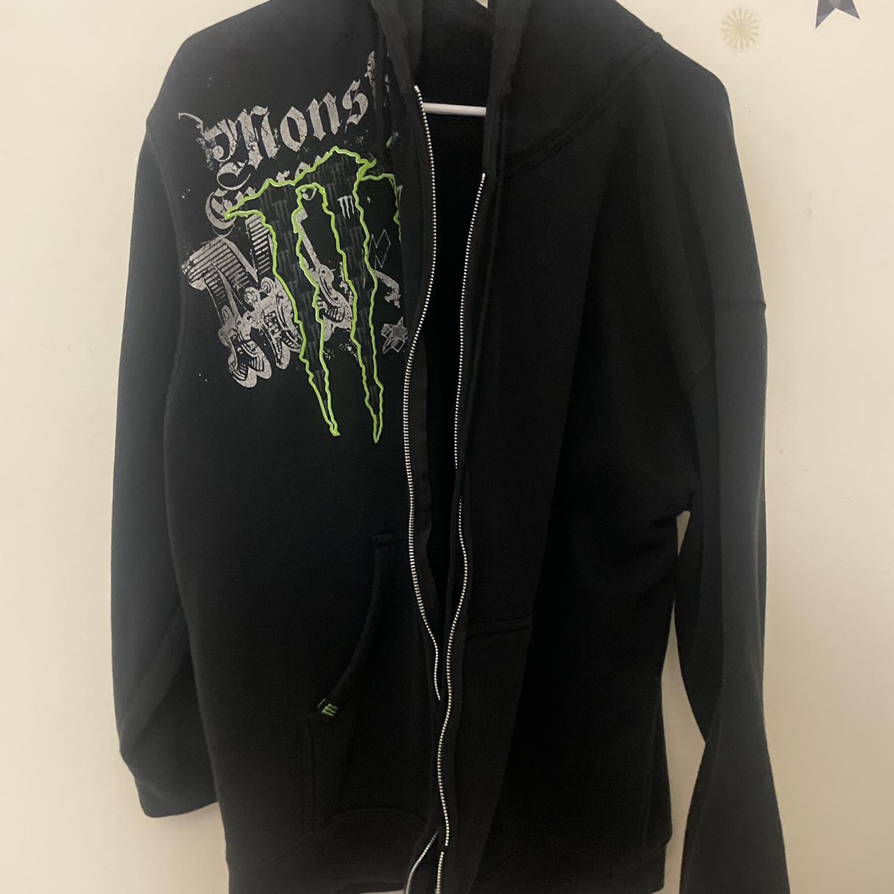 tuff monster jacket ZIPPERS BROKEN #monster #jacket... - Depop