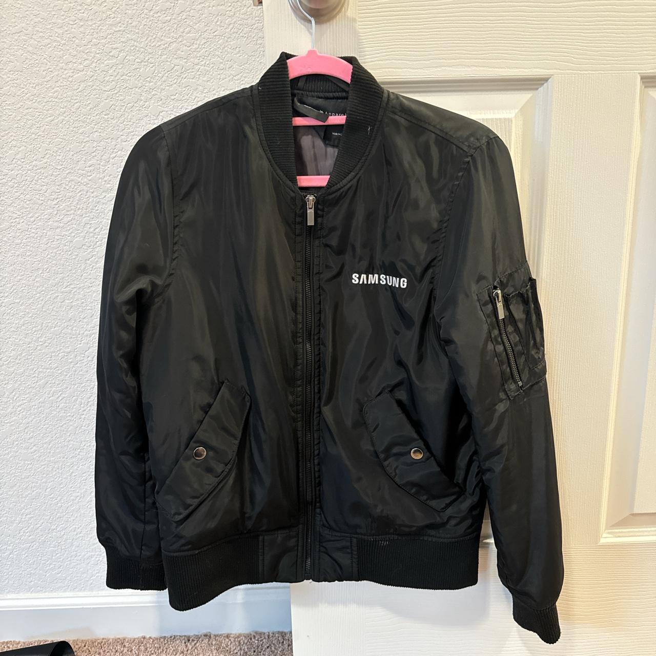 Samsung Bomber Jacket XS - Depop