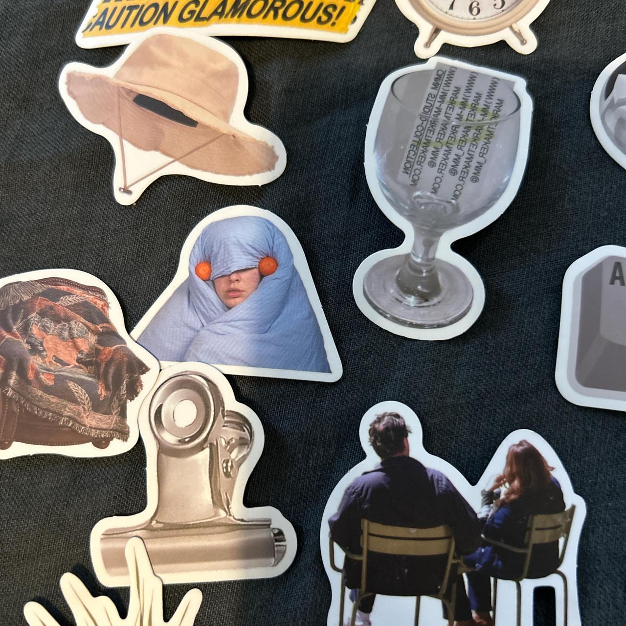 Assorted stickers - a mix of different styles and... - Depop