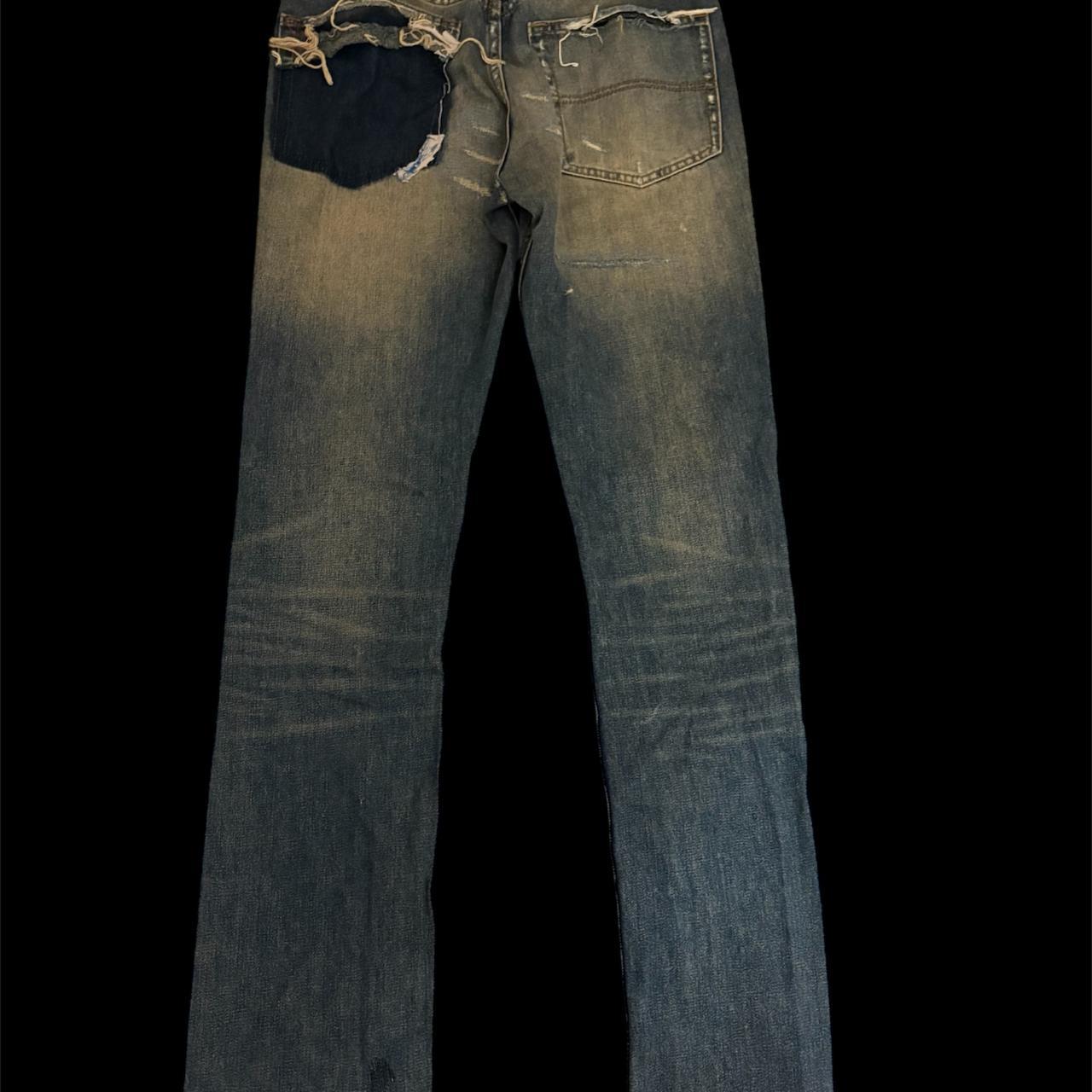 Undercover 68 Red Yarn Denim Fits 28-30 best Fairly... | Depop