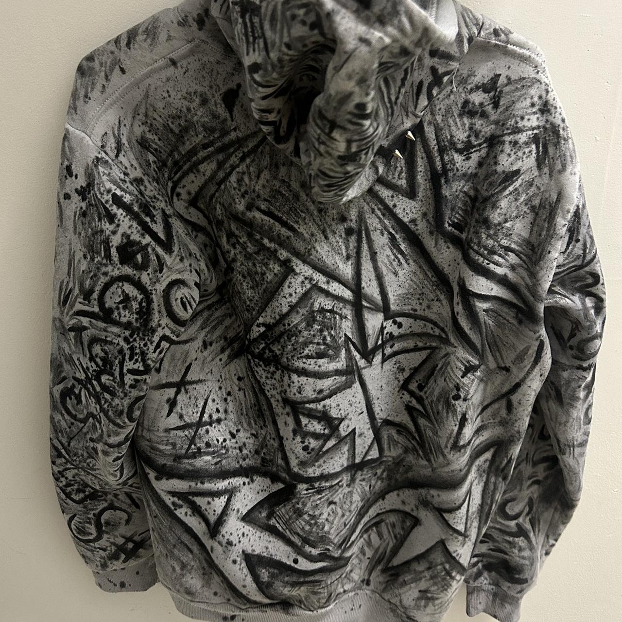 Custom made graffiti hoodies #custommade #graffiti... - Depop