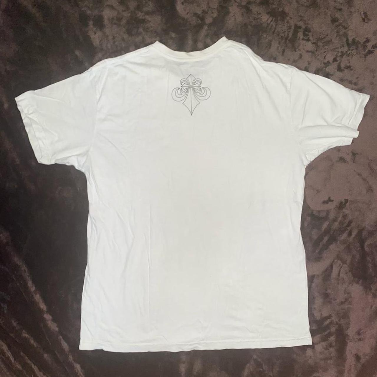 WHITE NAZGÛL AFFLICTION SHIRT size:XL crazy rare... - Depop