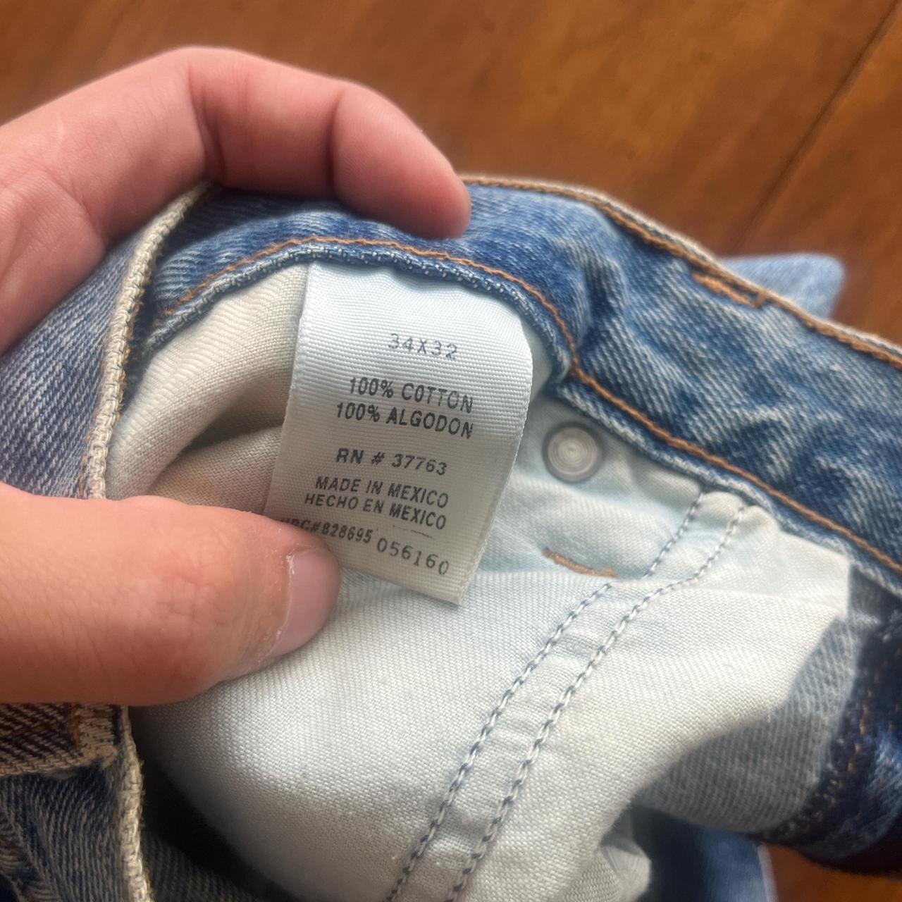 natural issue jeans 34x32 minor flaws pictured but... - Depop