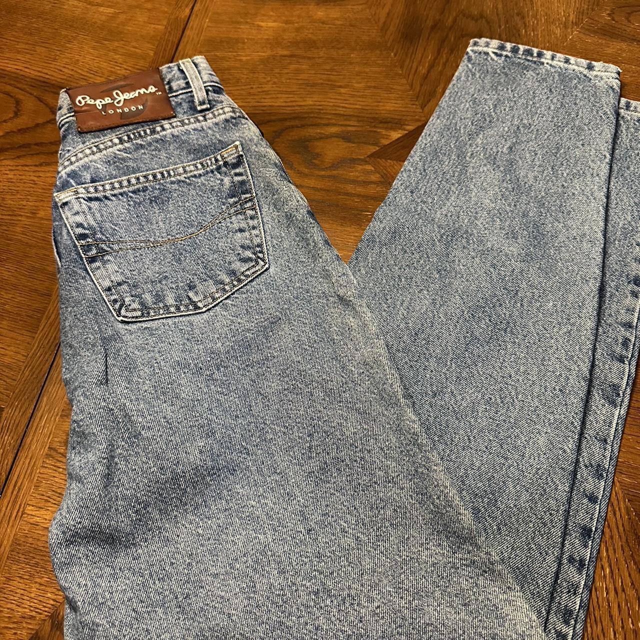 Ladies vintage 90s Pepe button fly jeans Size... - Depop