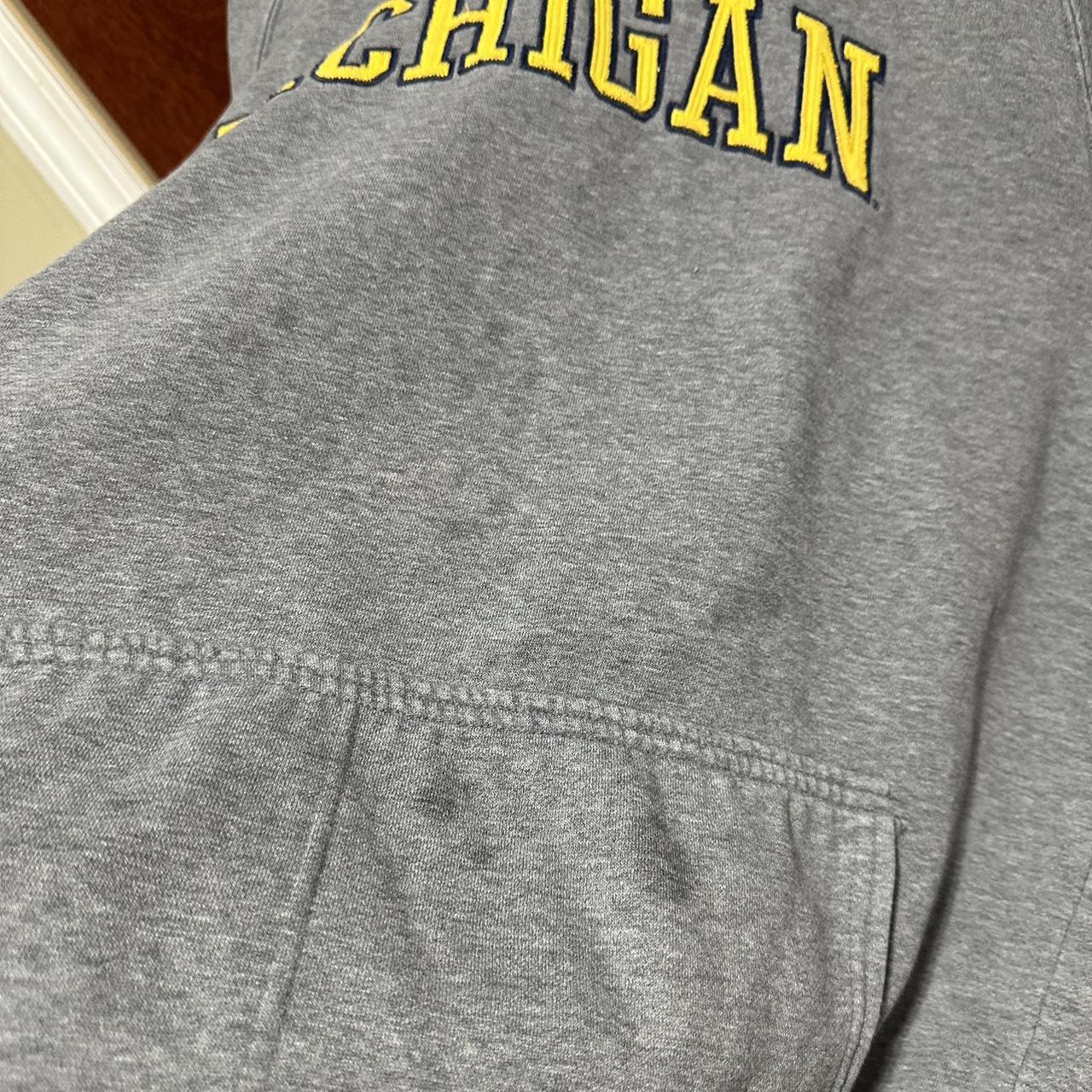 Men’s vintage Nike Michigan quarter zip Size... - Depop