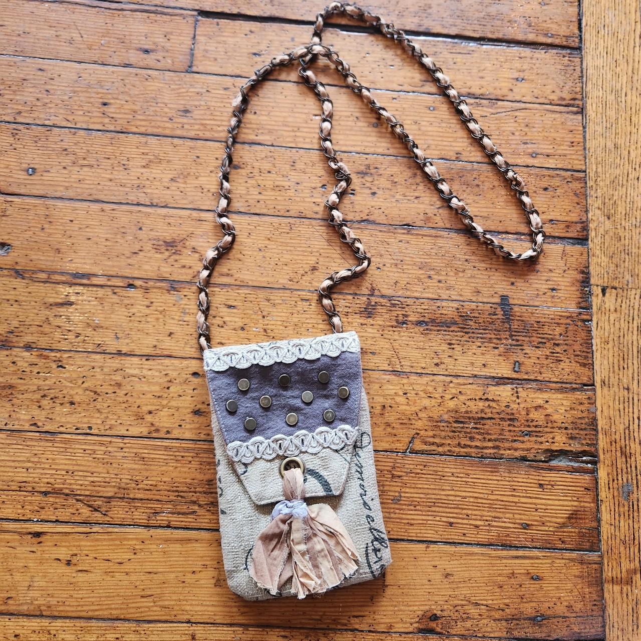 VO-HO Vintage Boho Collection Flax Chain Strap... - Depop