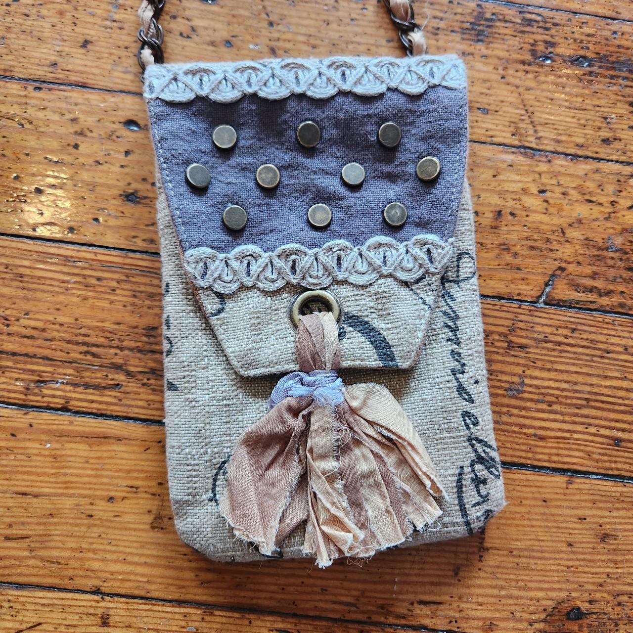 VO-HO Vintage Boho Collection Flax Chain Strap... - Depop