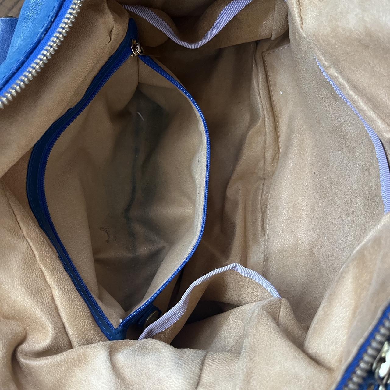 Jimmy Choo Women's Blue Bag | Depop