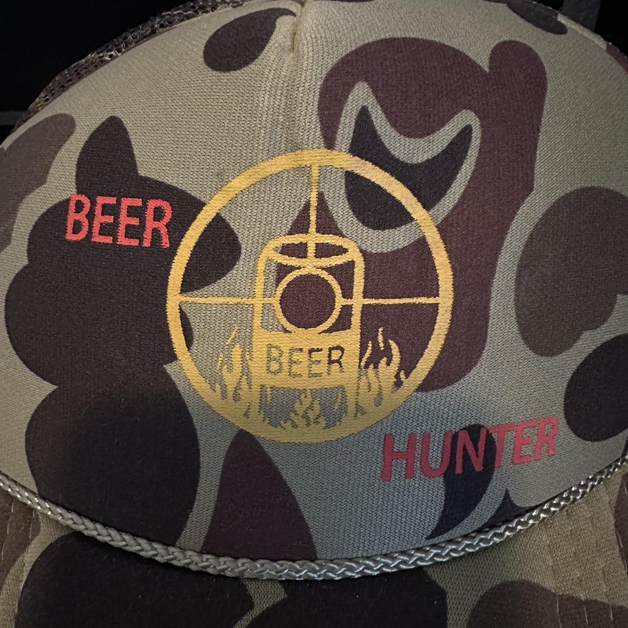 Beer Hunter Camo Trucker Hat #beer #camo #hunting... - Depop
