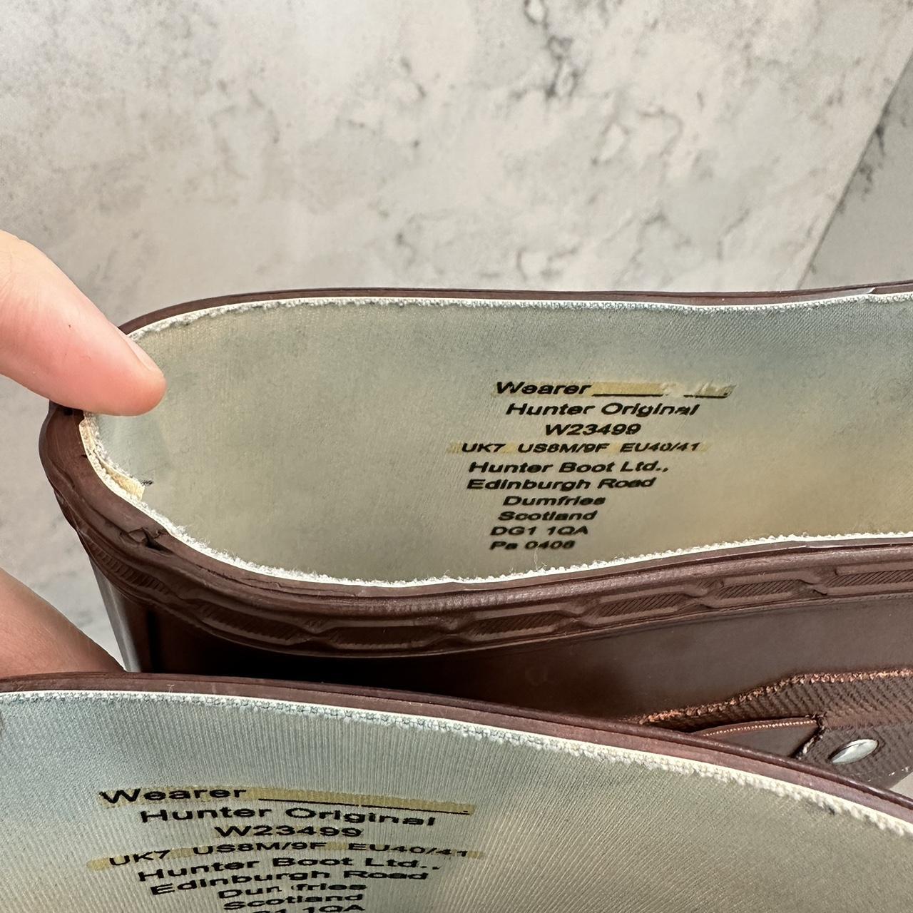 HUNTER TALL RAIN BOOTS SIZE W9 Hunter classic... - Depop