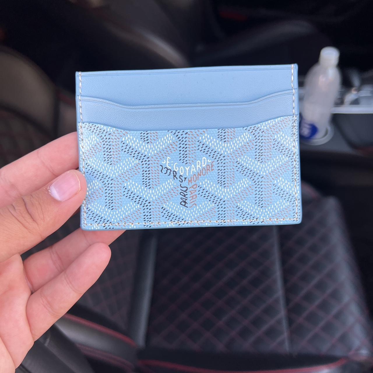 Goyard Men's Blue Wallet-purses | Depop