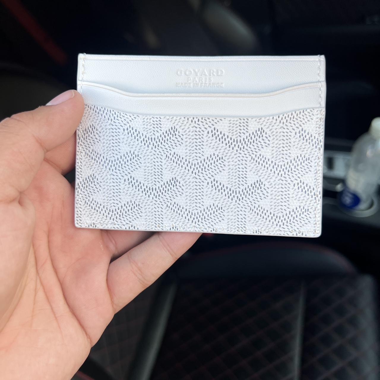 Goyard Men's White Wallet-purses | Depop