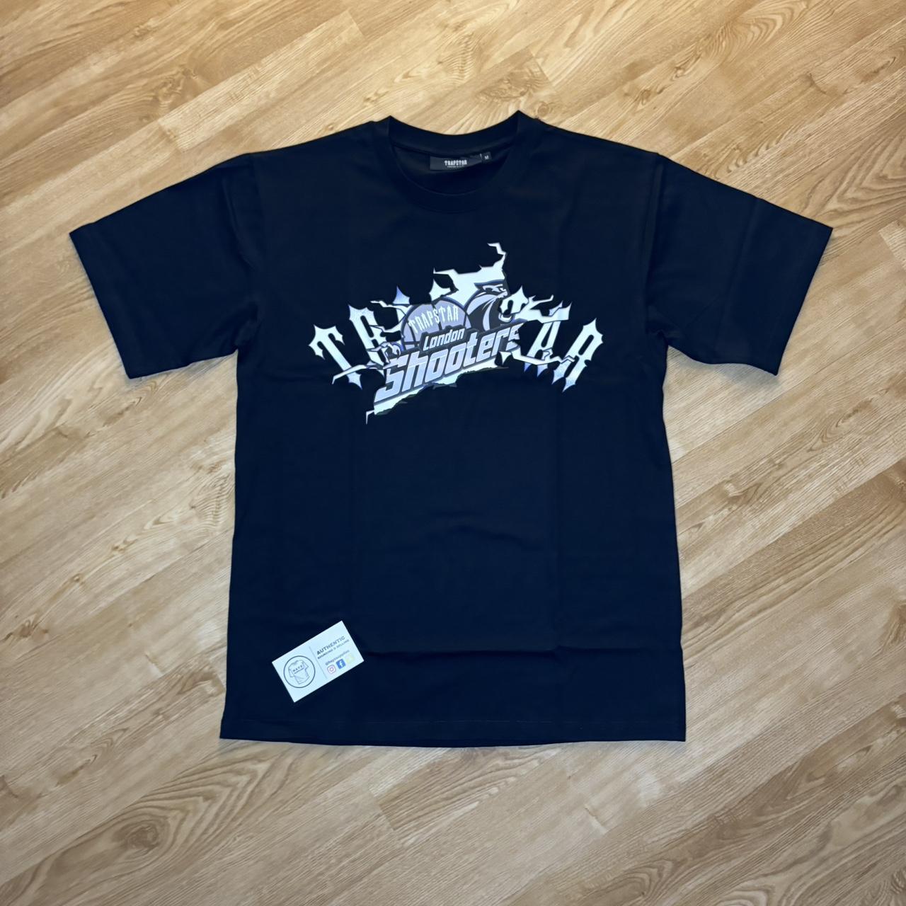 Trapstar Shooters Breakthrough Tee Black🔫 Size:... | Depop