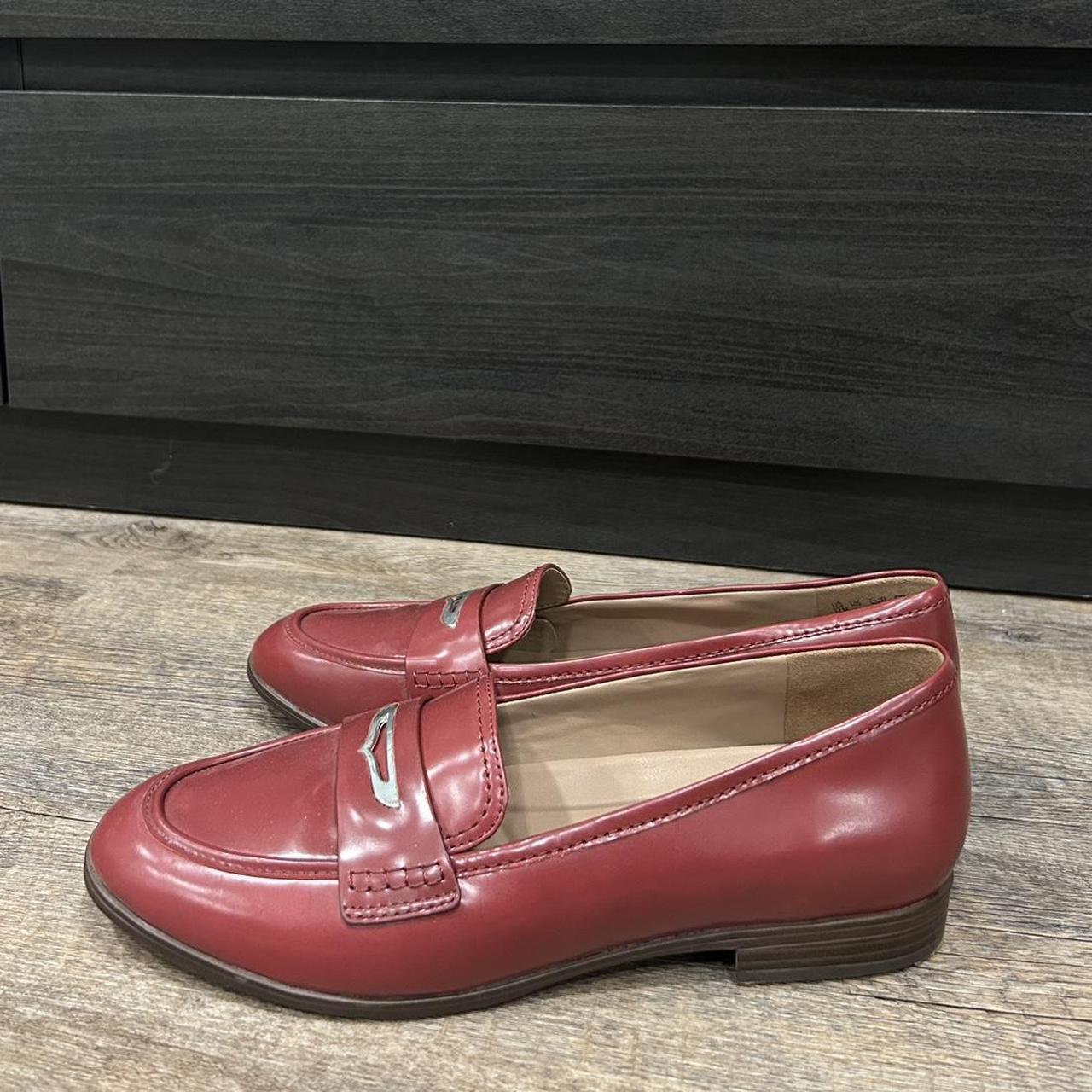 Naturalizer cherry red loafer. Never worn!! - Depop
