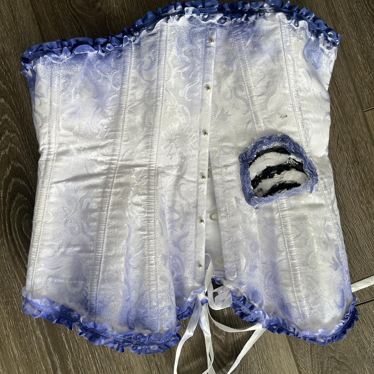 Corpse Bride Cosplay Halloween Corset Top A Bit Depop