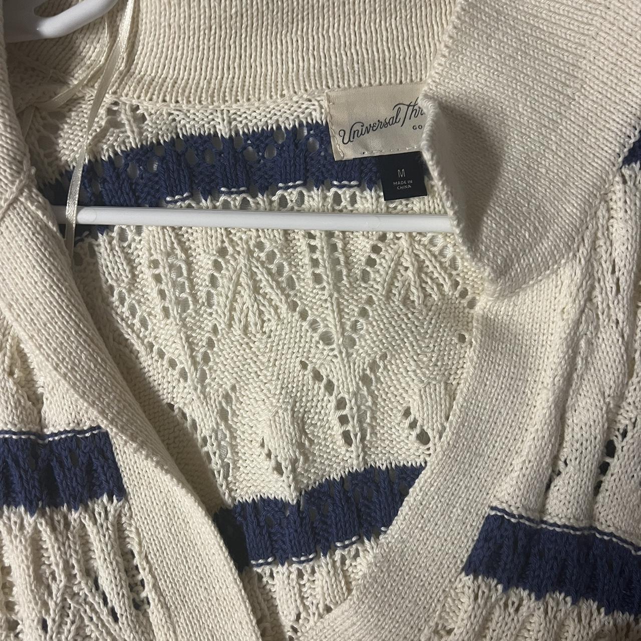 Target Universal Threads super cute striped V neck... - Depop