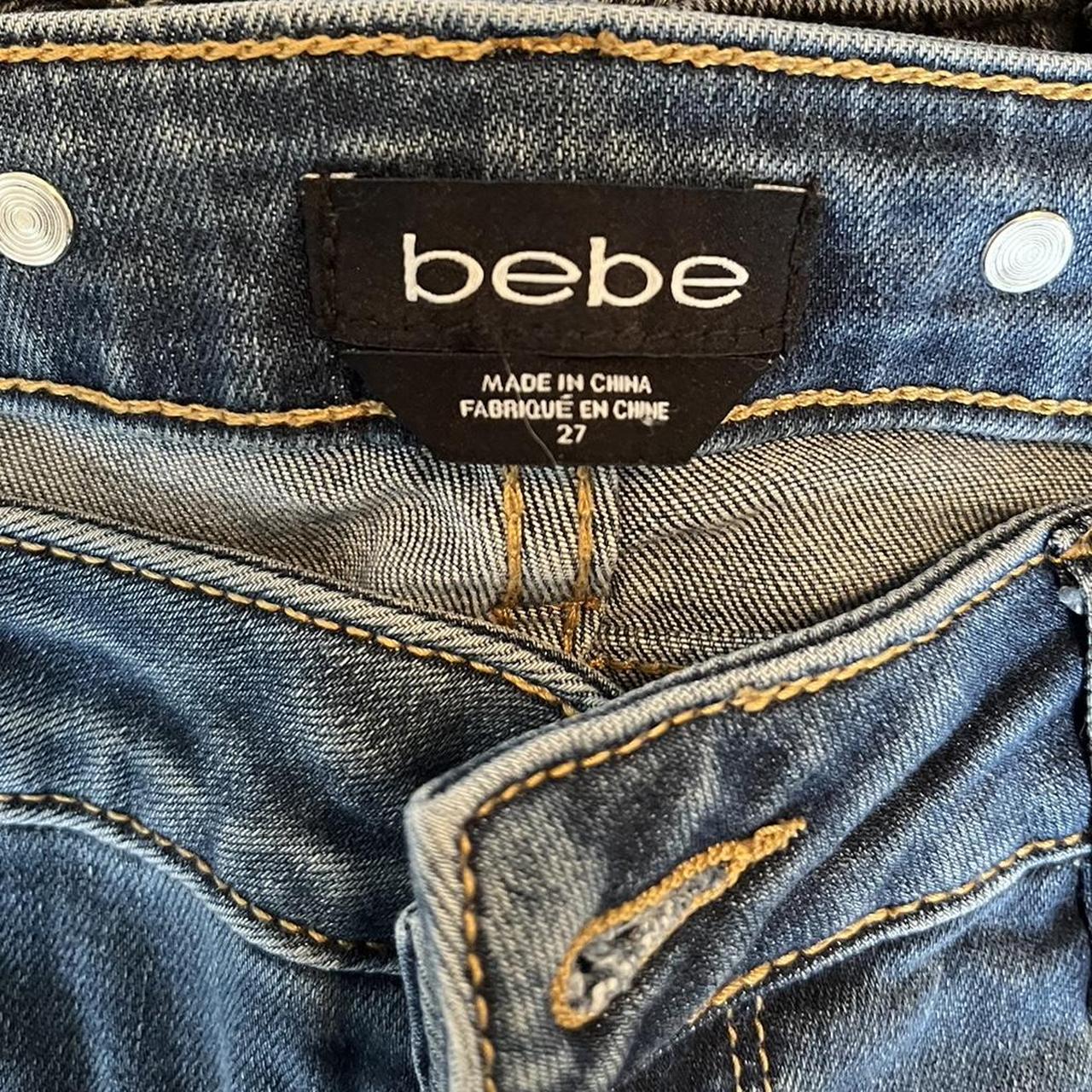 BeBe distressed jeans - Depop