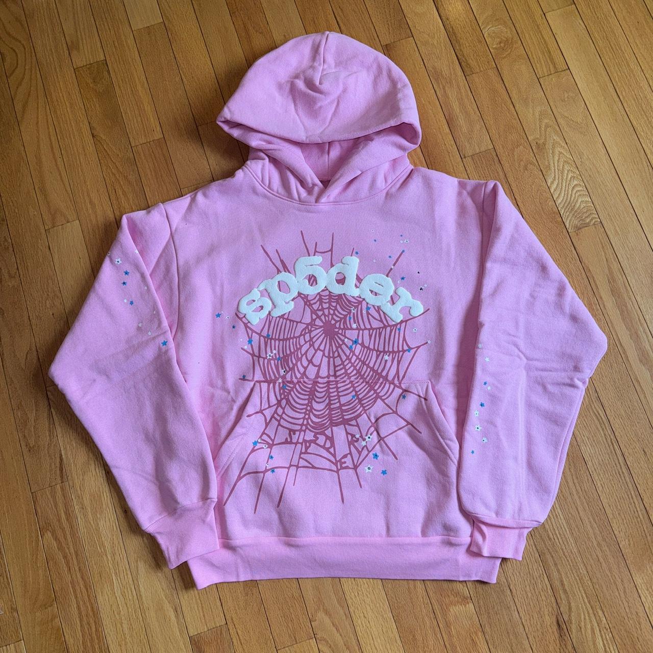 sp5der og web pink large new with bag price is firm - Depop
