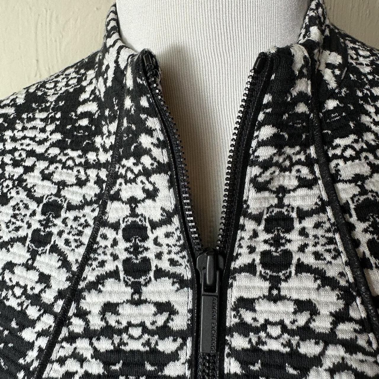 Armani Exchange brand moto jacket in size medium!... | Depop