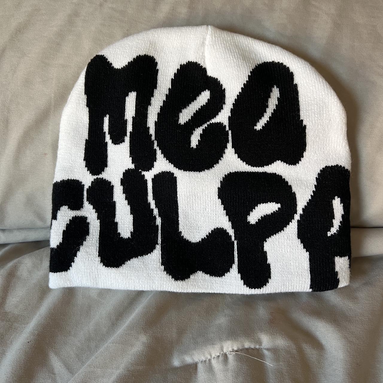 mea culpa beanie worn once - Depop
