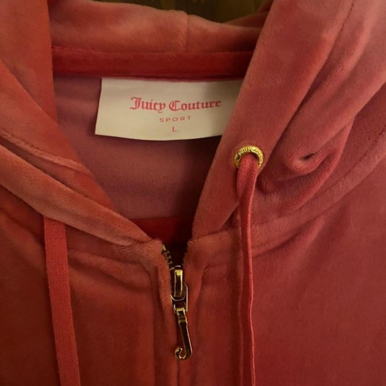 Raspberry pink juicy couture velour jacket, y2k,... - Depop