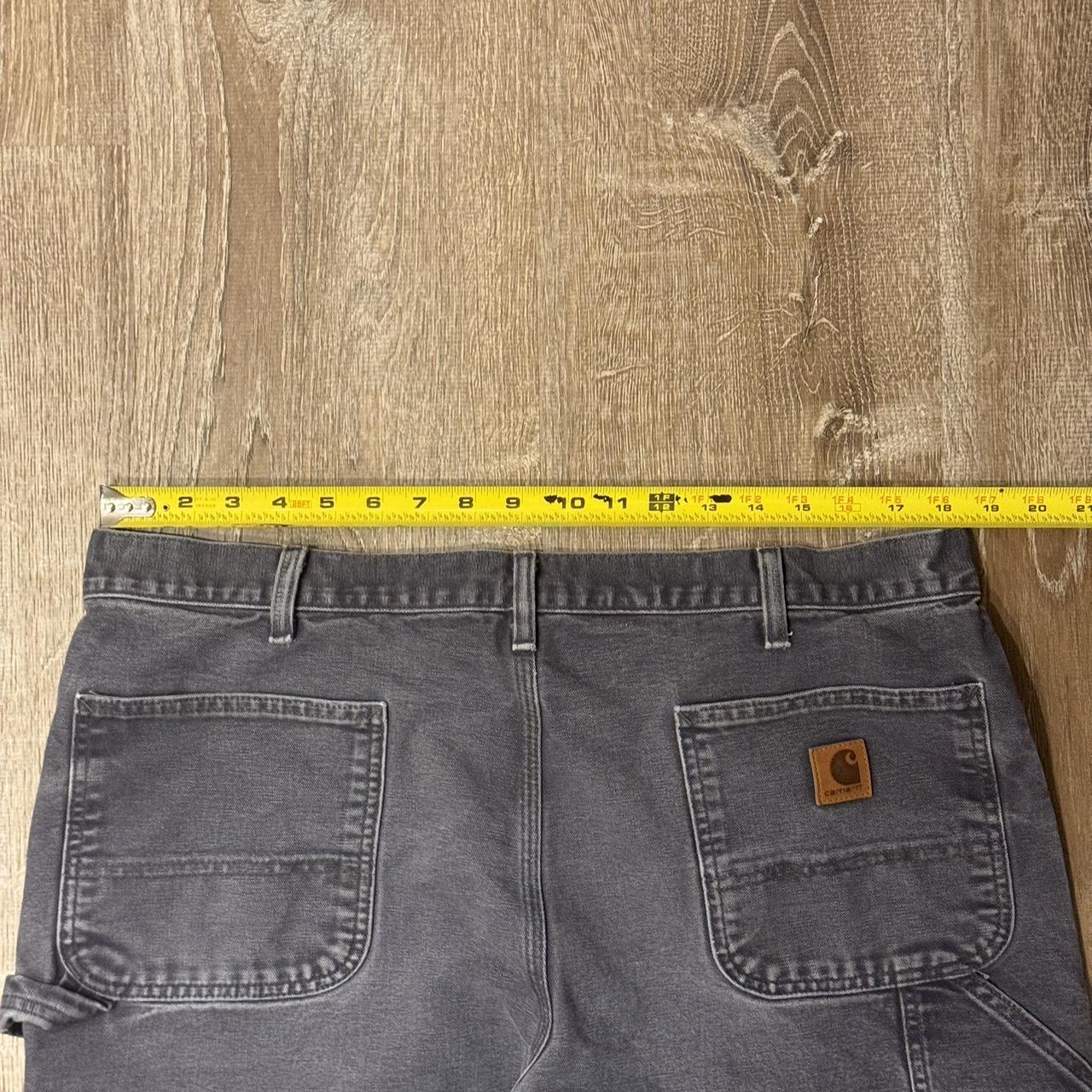 Vintage Stone Grey Carhartt Carpenter Jeans... - Depop