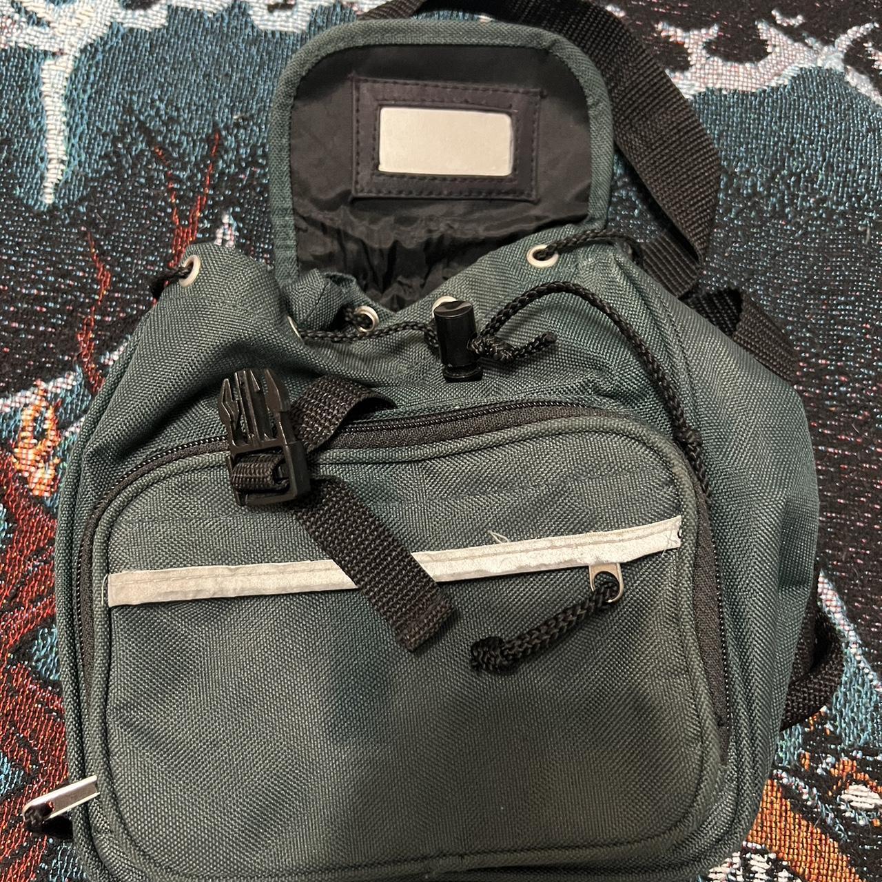 Cute green mini backpack - Depop