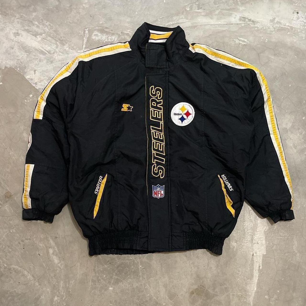 Vintage 90’s Pittsburgh Steelers Starter Jacket ... - Depop