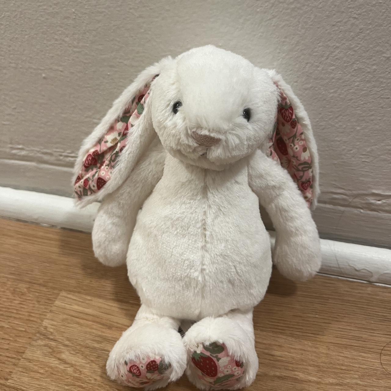 Jellycat Small Blossom Cream Bunny ‘Berry’ –... | Depop