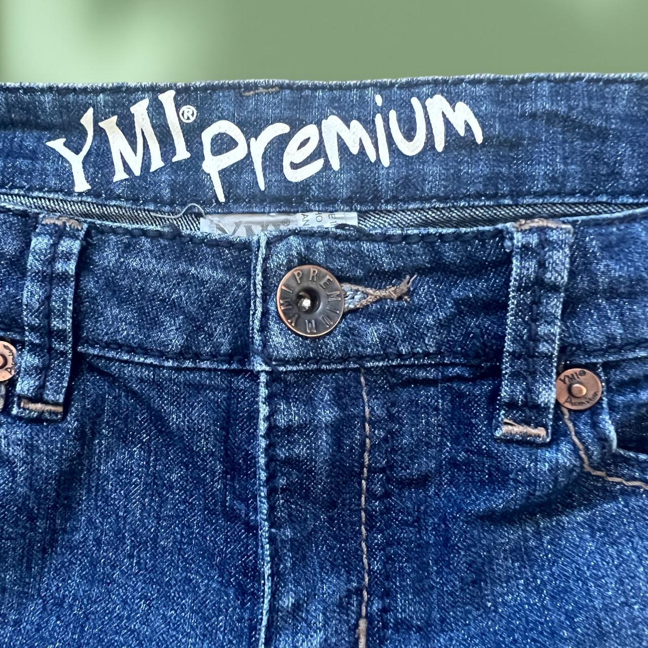 YMI PREMIUM- Vintage 2000s Sparkly Low Rise Denim... - Depop