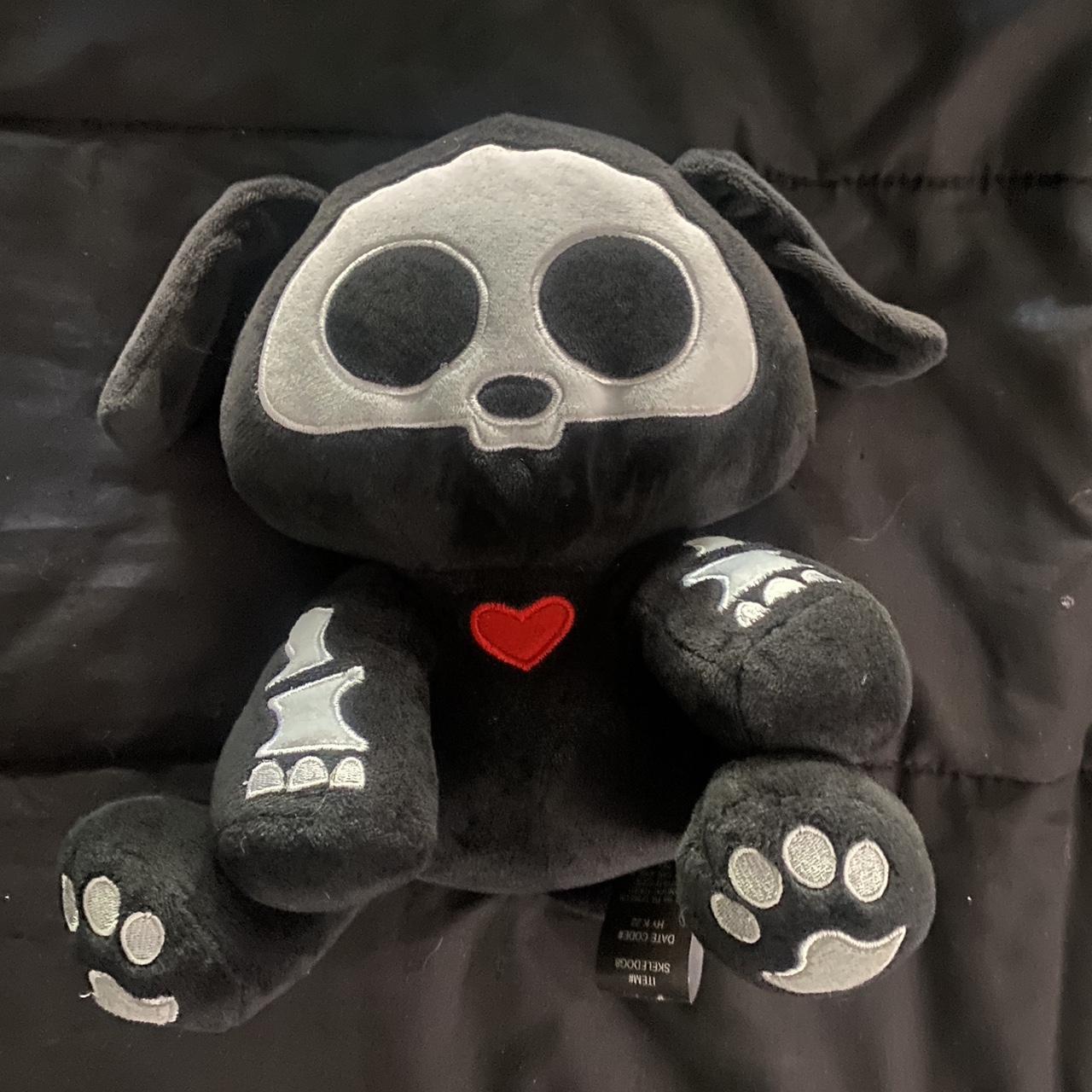 Hot Topic skeletanimal dog stuffed... - Depop