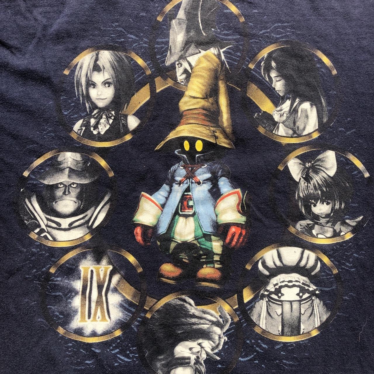 Final Fantasy 9 FFIX Rare Promo Vintage T-Shirt... - Depop