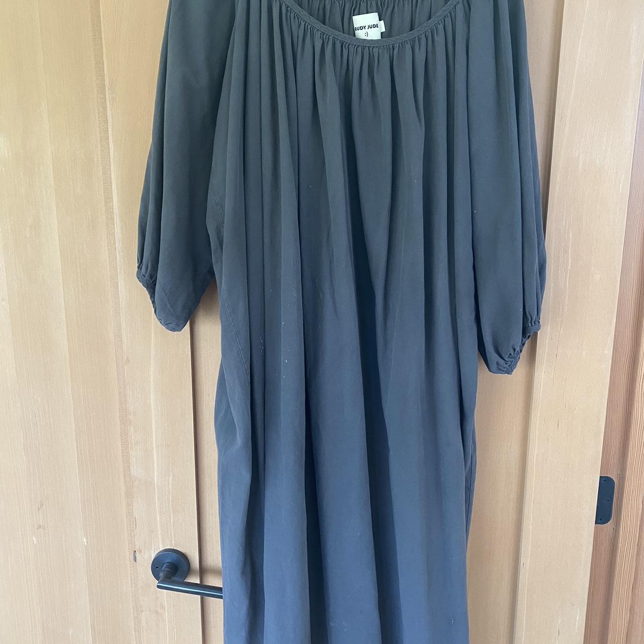 Rudy Jude Gather Dress, Ink color way naturally... - Depop