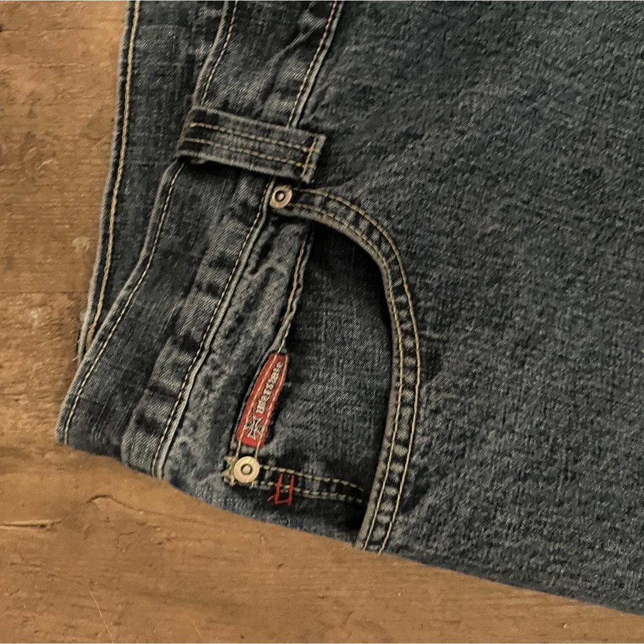 Crazy rare vintage interstate Jnco style jeans super... - Depop