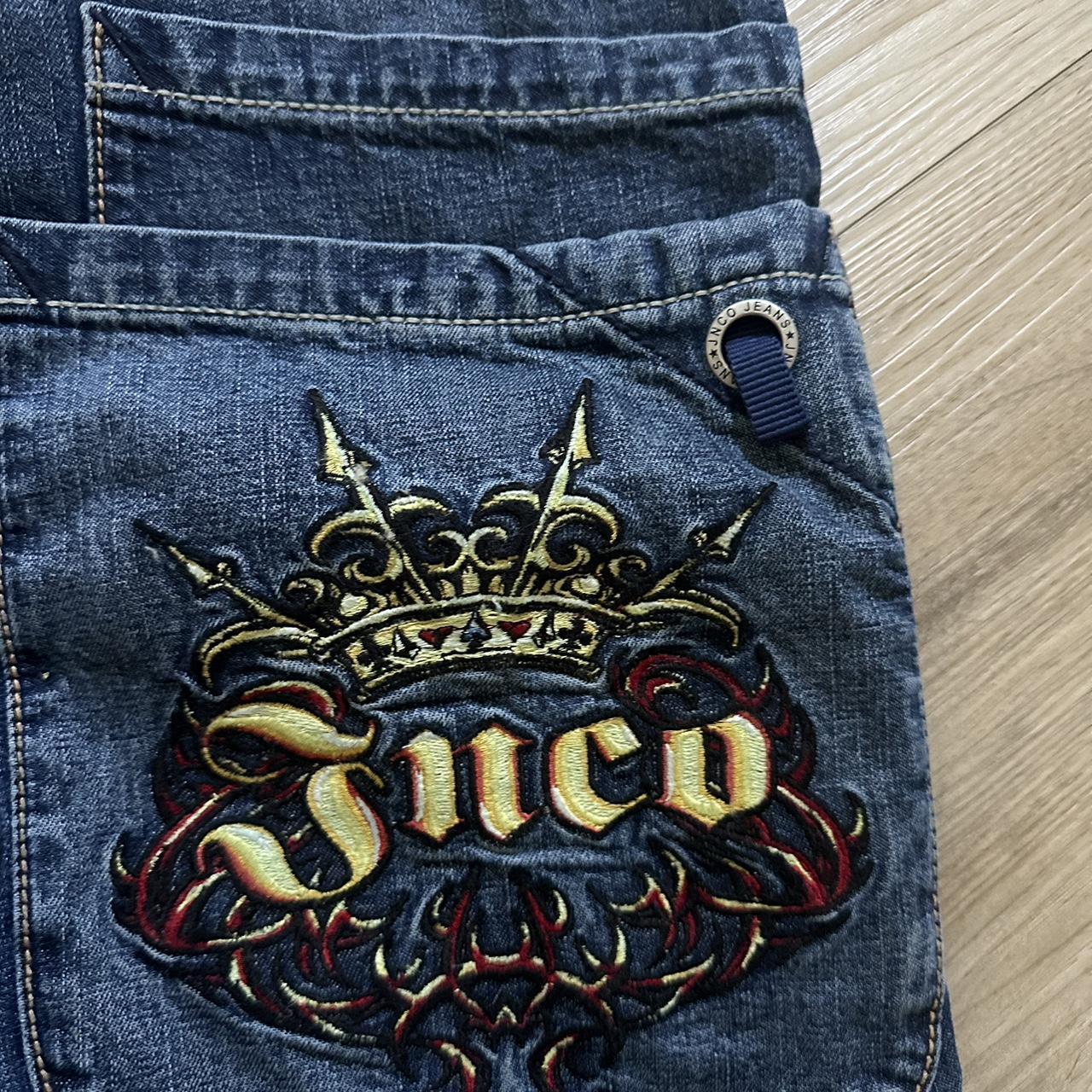 The Royal Jnco jeans size 30L 32W Only worn once - Depop