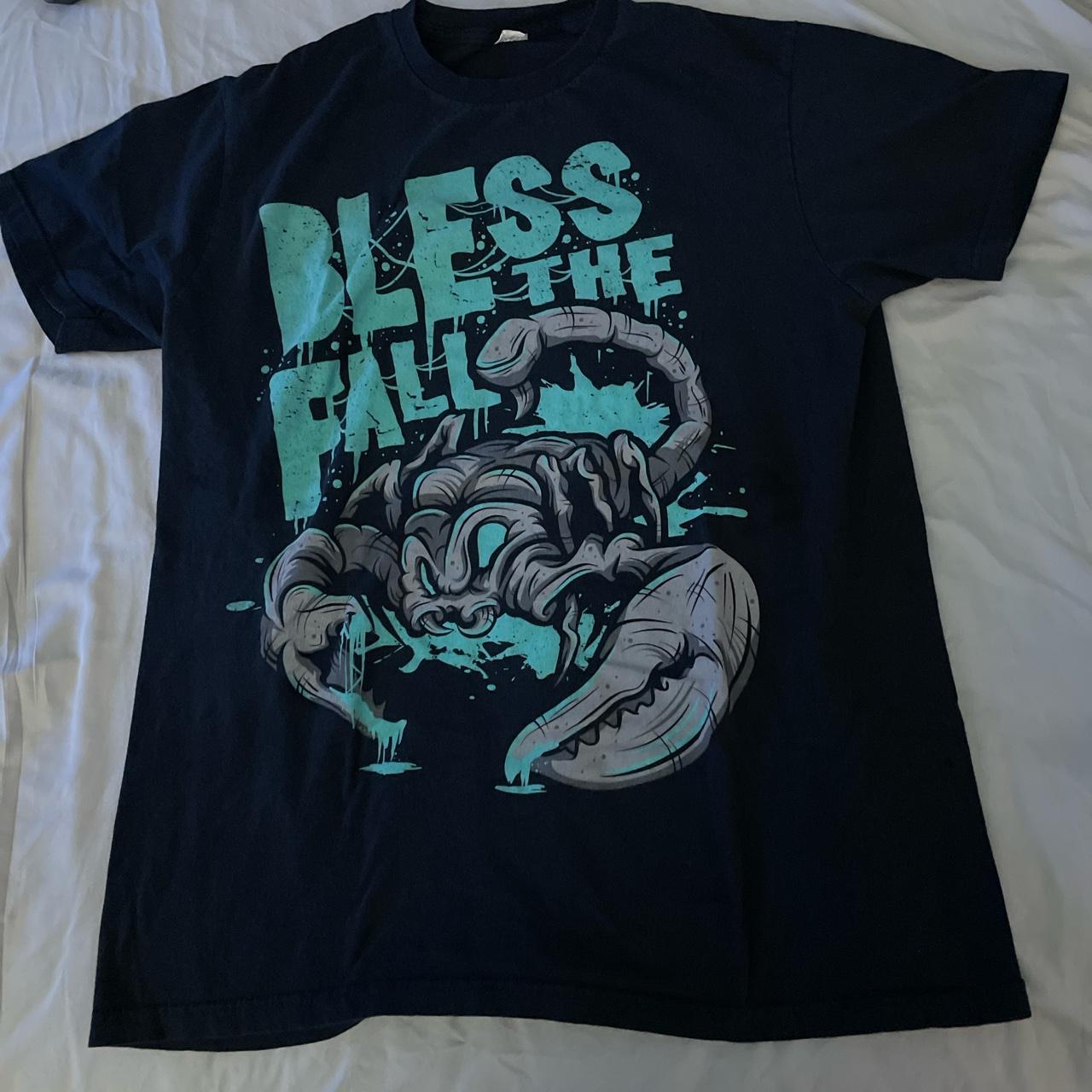 *RARE* Blessthefall Scorpion T Shirt Size: L - Depop